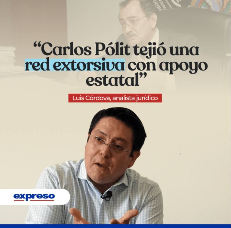 «Pólit tejió una red extorsiva con apoyo estatal» [Entrevista diario ...